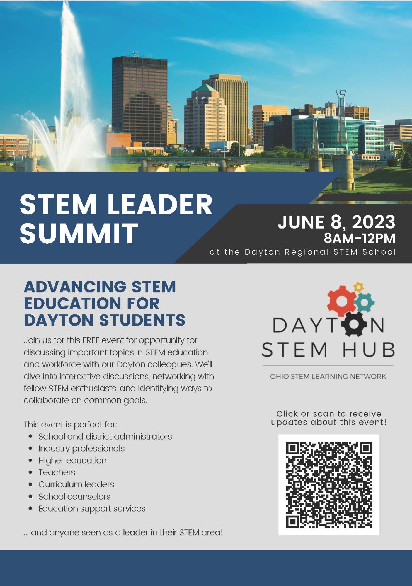 STEM Leader Summit - Dayton - Ohio STEM Learning Network